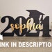 Personalized Graduation Cake Topper Class of 2024 , Custom Name Grad ...