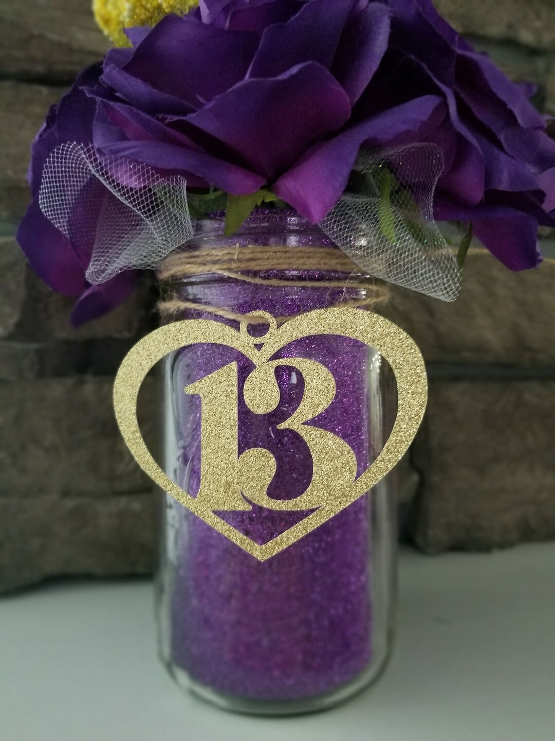 13th Birthday Tag, 13th Birthday Centerpiece Party Decorations, 13th ...