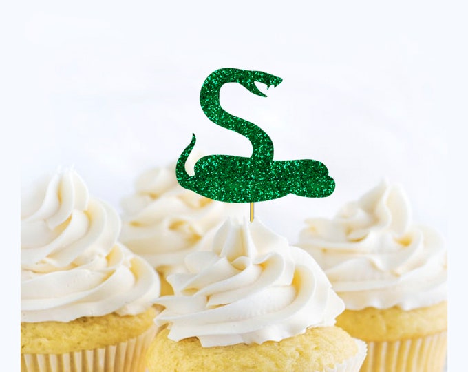 Snake Cupcake Toppers - Etsy