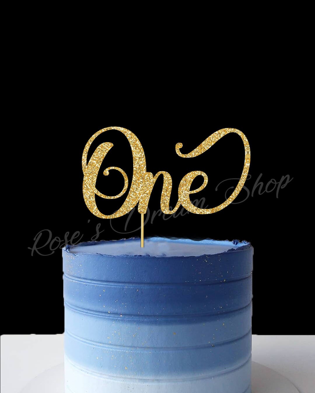 First Birthday Cake Topper ONE Cake Topper 1st Birthday - Etsy