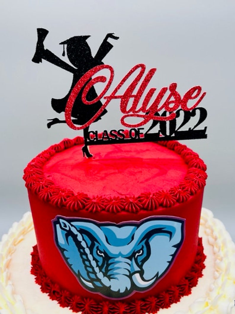Personalized Graduation Cake Topper Class of 2022 - Etsy