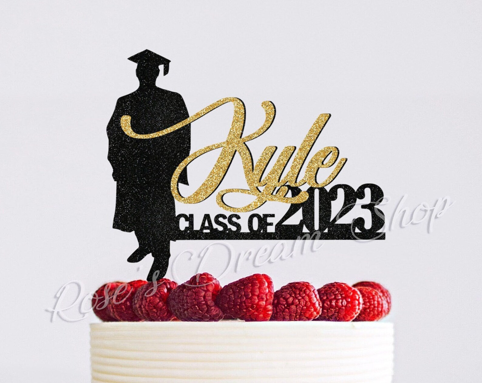 Personalized Graduation Cake Topper Class of 2023 - Etsy