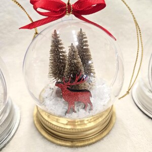 Custom Snow Globe Ornament Personalized Christmas Ornament Gifts Globe ...