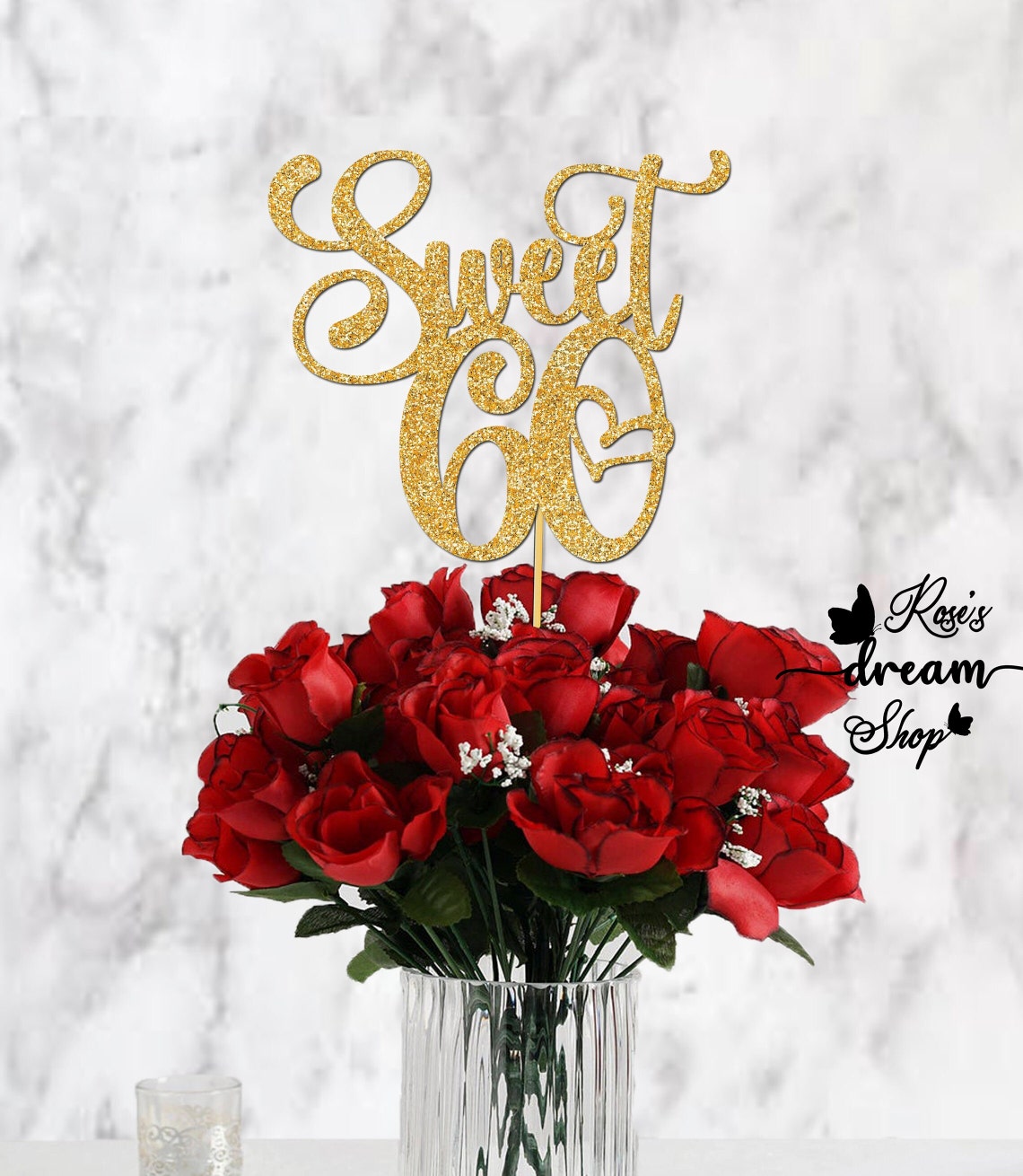 Sweet 60 Cake Topper 60th Birthday Cake Topper Sixty Cake - Etsy