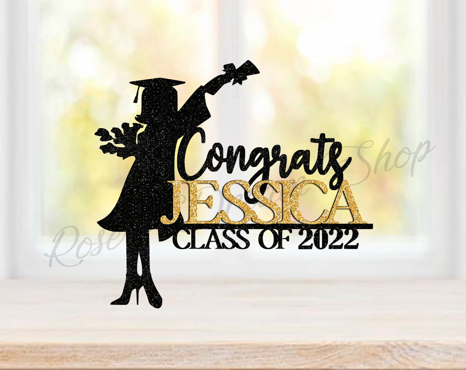Custom Graduation Cake Topper Class of 2022 Personalized Cake - Etsy