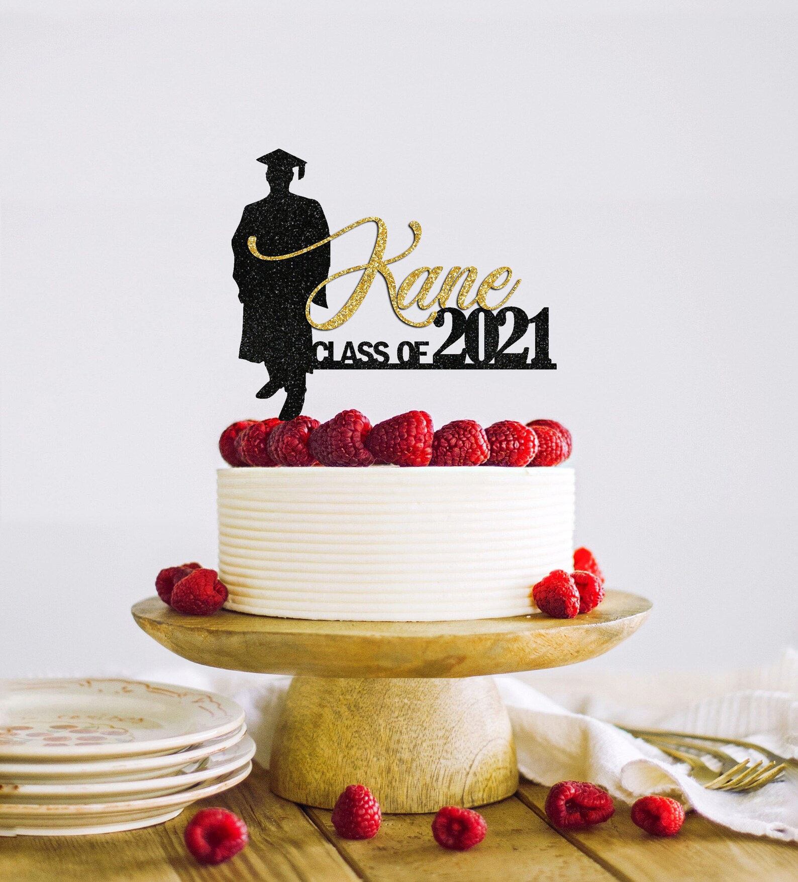 Personalized Graduation Cake Topper Class of 2022 - Etsy