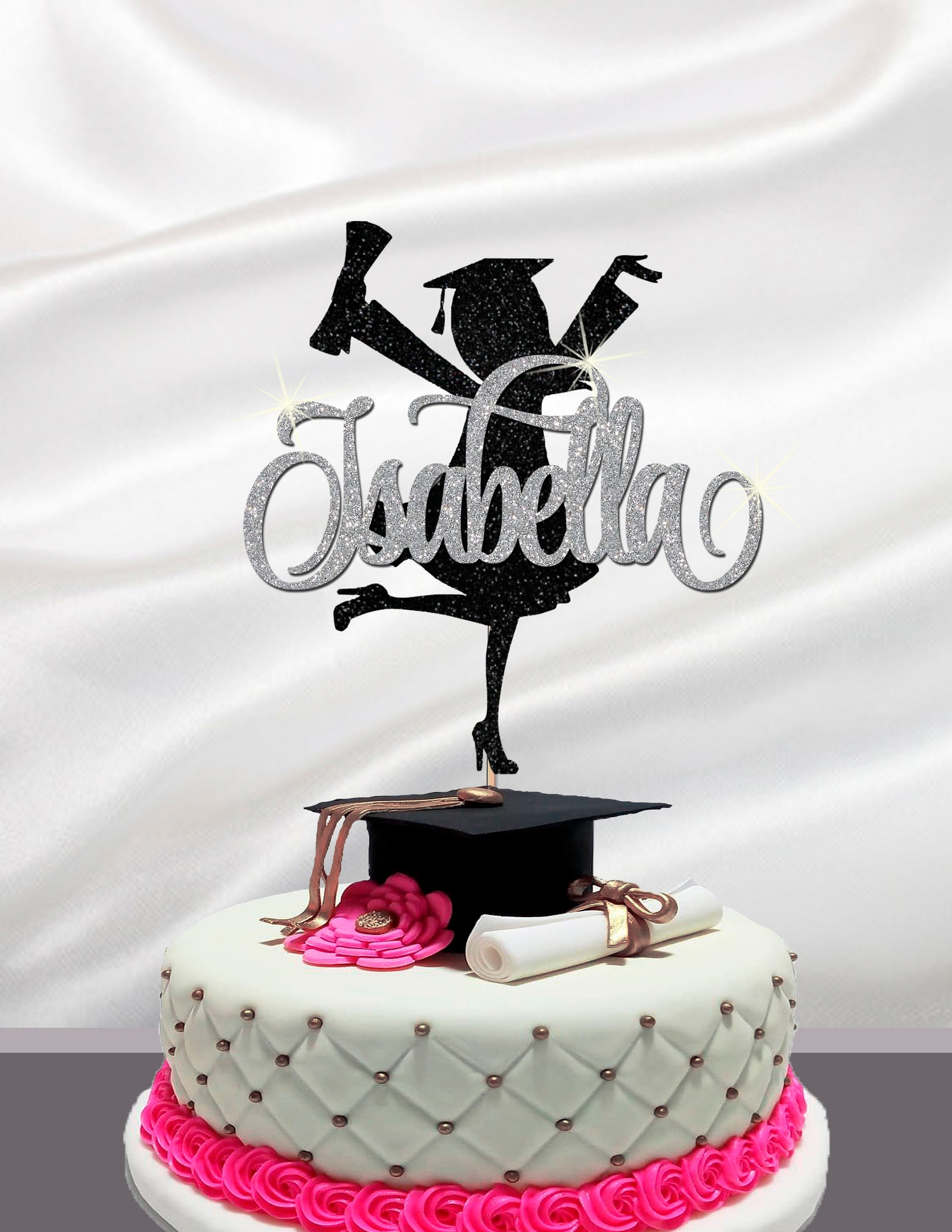 Personalized Graduation Cake Topper Class of 2024, Personalized Cake ...