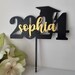 Personalized Graduation Cake Topper Class of 2024 , Custom Name Grad ...