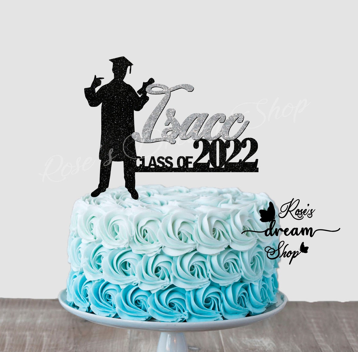 Personalized Graduation Cake Topper Class of 2022 Custom Cake | Etsy