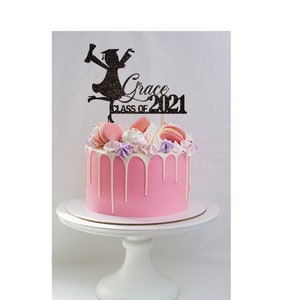 Personalized Graduation Cake Topper Class of 2021 Personalized | Etsy