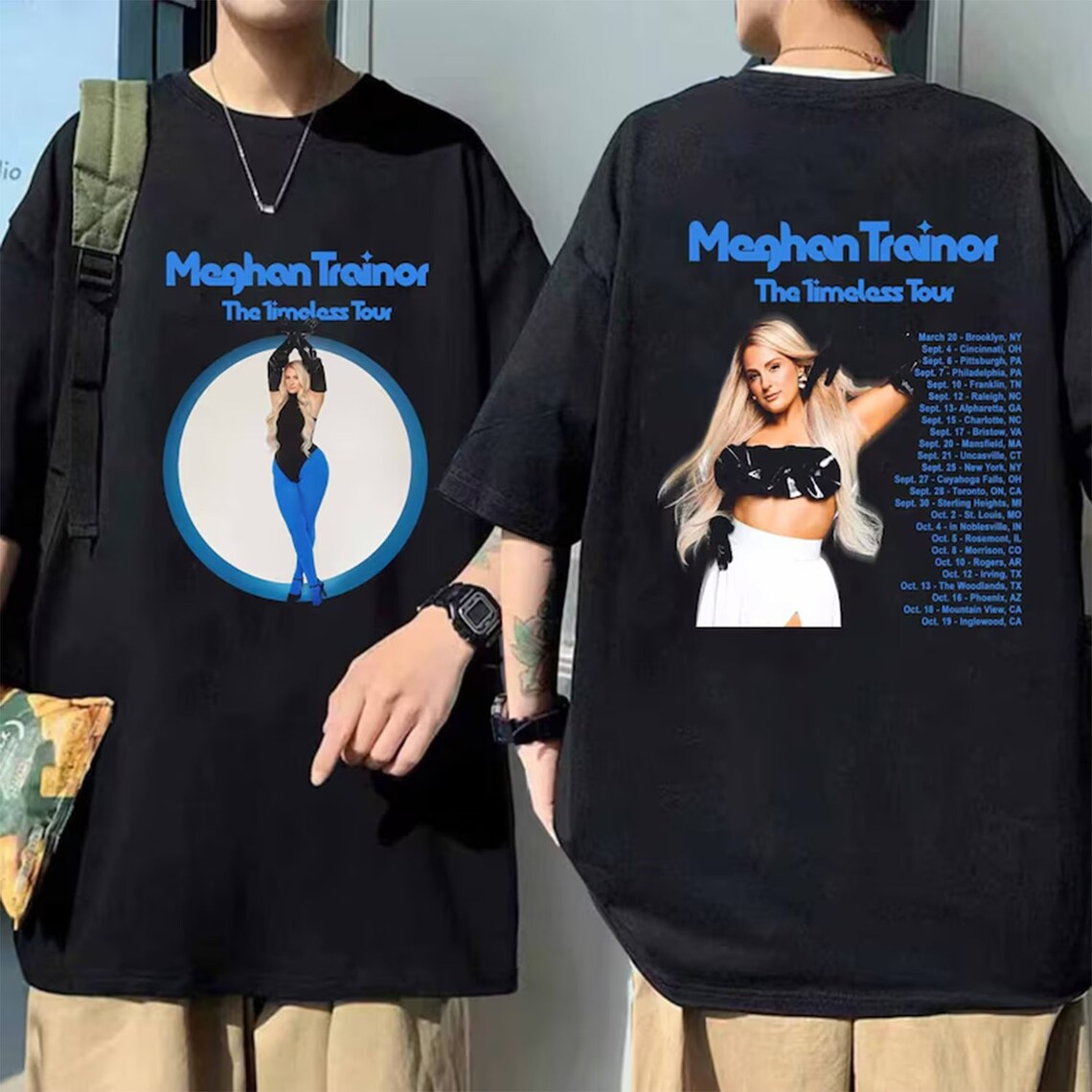 Meghan Trainor the Timeless Tour 2024 T-shirt, Meghan Trainor 2024 ...