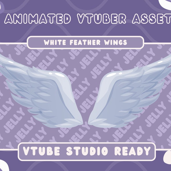 Angel Vtuber Asset - Etsy