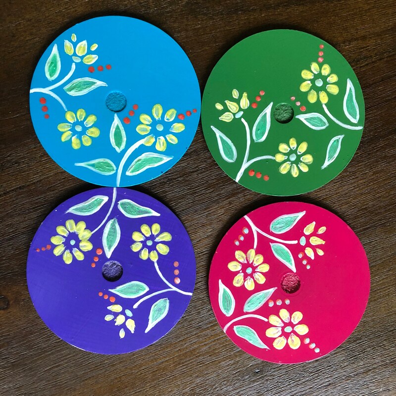 Painted Cd - Etsy