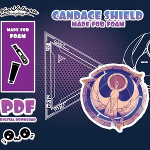 Candace Shield Genshin Impact - Etsy