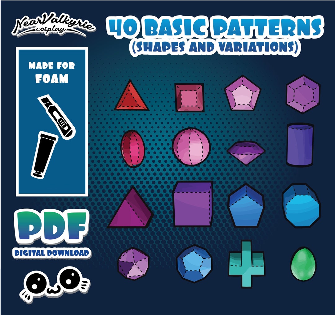 Basic Shapes Set 1 - Etsy