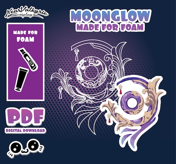 Everlasting Moonglow Genshin Impact PDF Blueprint - Etsy Australia