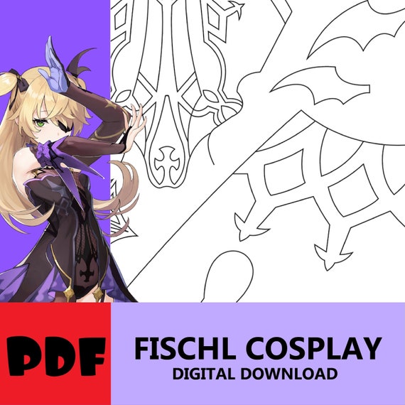 Fischl Full Cosplay Genshin Impact | Etsy