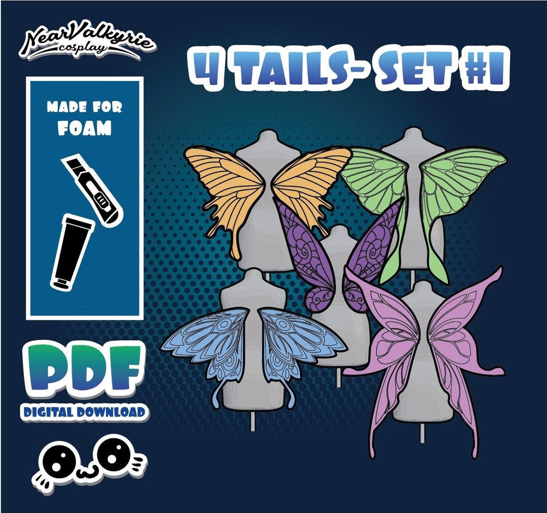 Wings Patterns Set 3 - Etsy