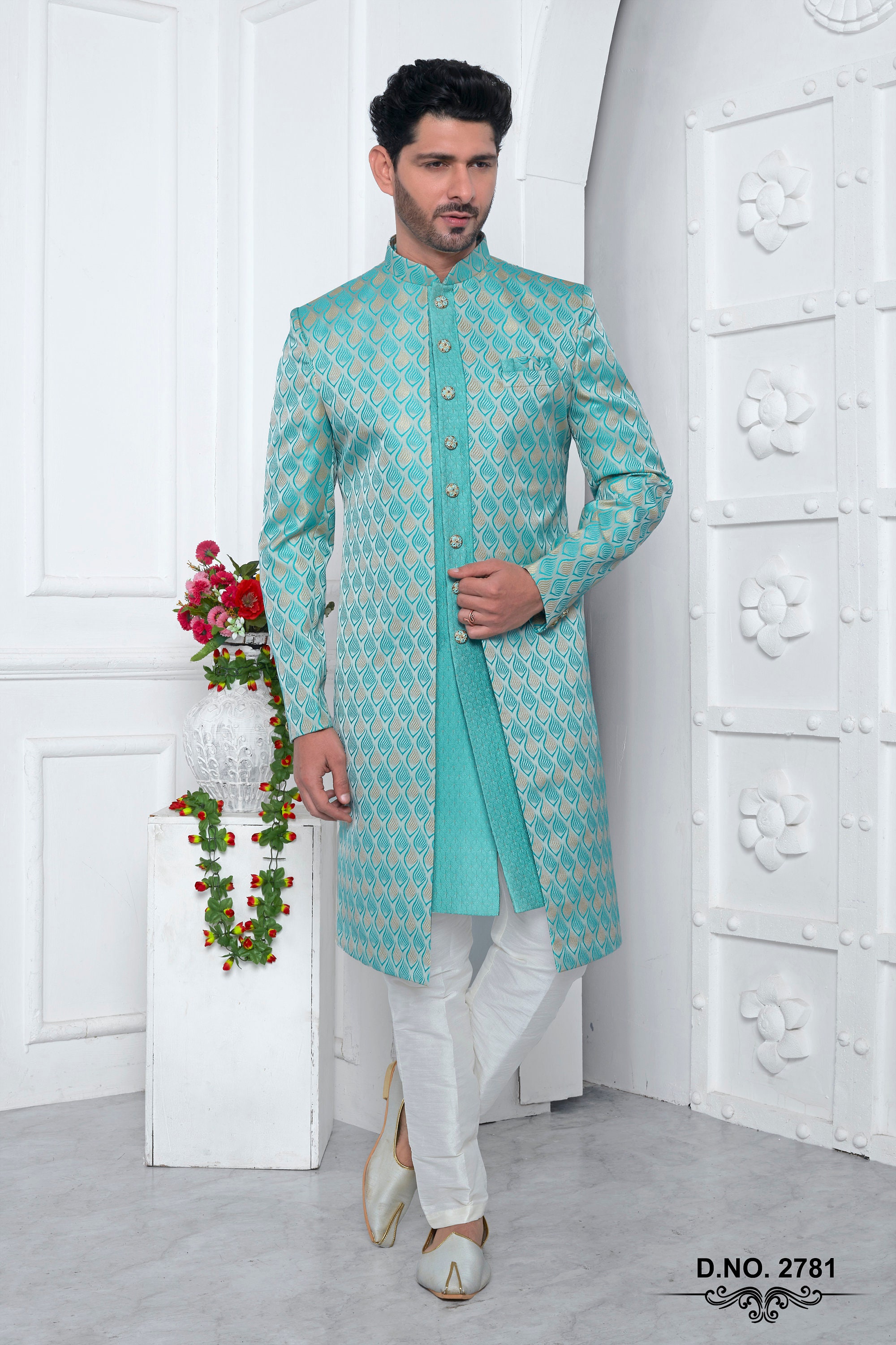 Indowestern Outfit for Men, Wedding Indo Western, Indowestern Dress ...