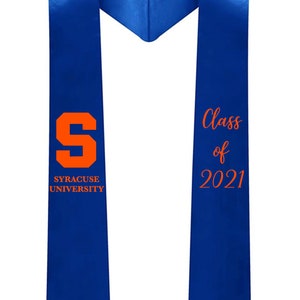 Custom University Graduation Stole Graduation Stole | Etsy