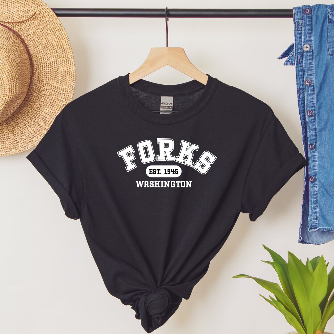 Forks / Forks Washington / Twilight / Twilight Shirt / Forks - Etsy España