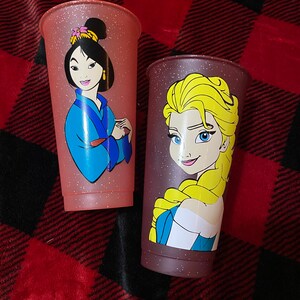Mulan Cup Mulan Princess Cup Disney Color Changing Cup - Etsy