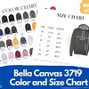 Next Level 6010 Color Chart All Colors N6010 Color Guide triblend Short ...