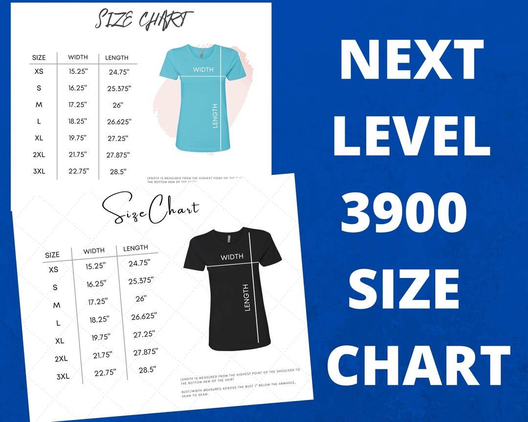 Next Level 3900 Size Chart|n3900|women’s Cotton Short Sleeve Boyfriend ...