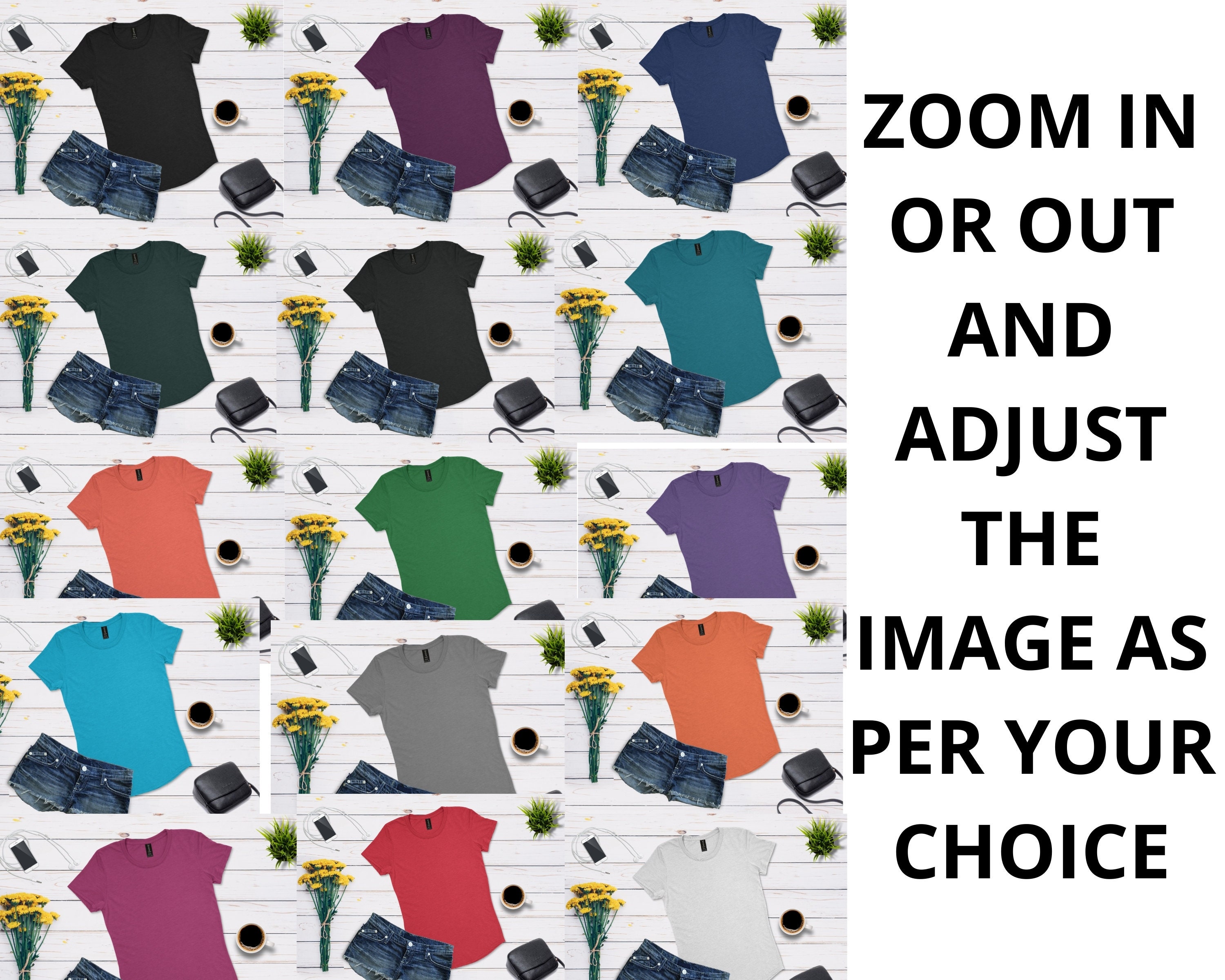 Anvil 6750L Mock up Bundle Anvil 6750L Colors Anvil Womens - Etsy