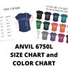 Next Level 6010 Color Chart | All Colors | N6010 | Color Guide ...