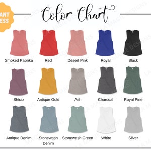 Editable Next Level 5013 Color Chart |all Colors Chart Mockup for Next ...
