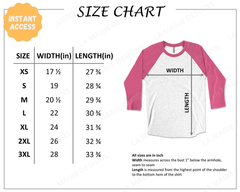 Next Level 6051 Color Chart Next Level 6051 Size Chartall Colors ...