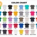 Rabbit Skins 3322 Color Chart |rabbit Skins Infant Fine Jersey Tee ...