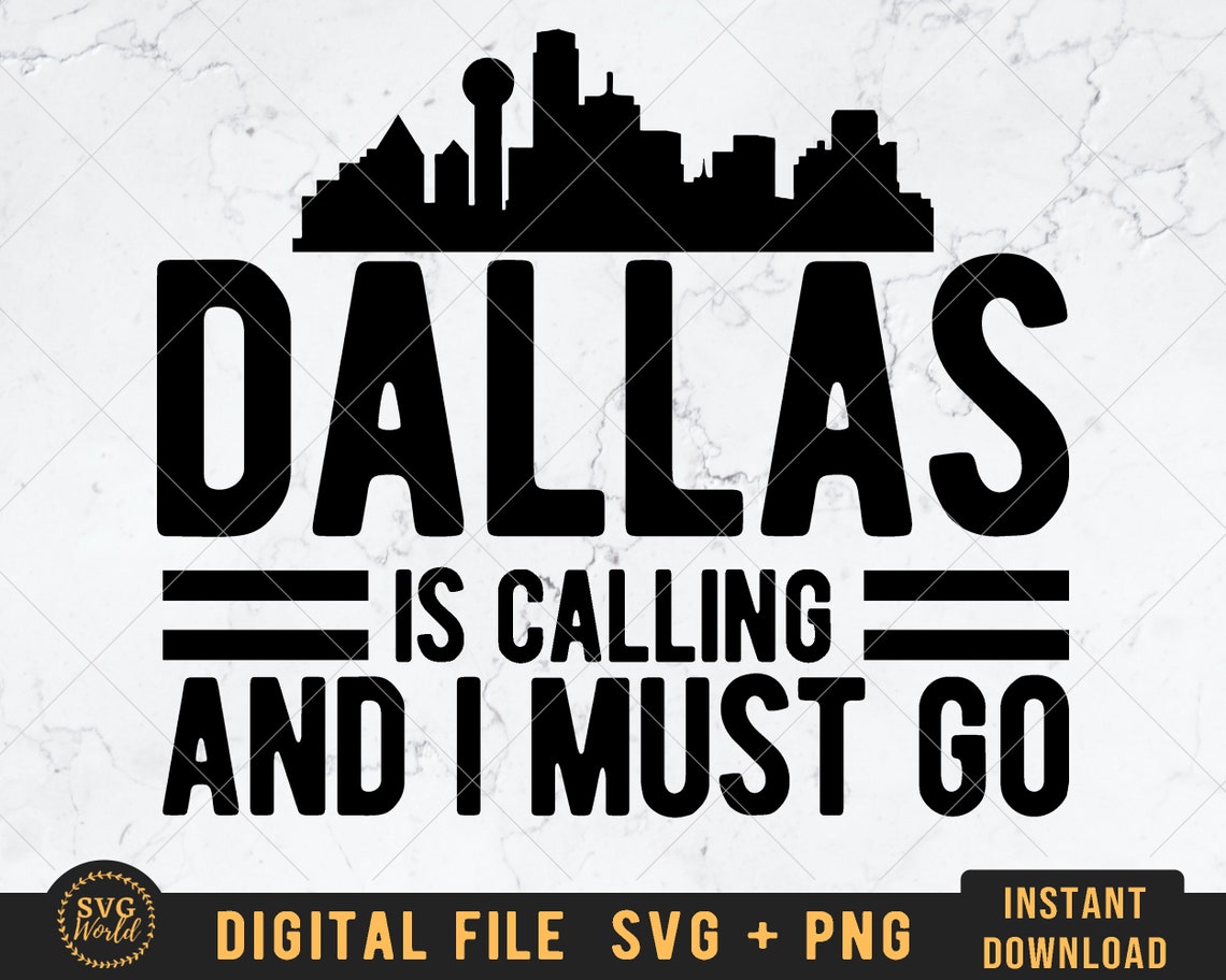 Dallas SVG Dallas Lover Svg Dallas Texas Svg Dallas Gifts - Etsy