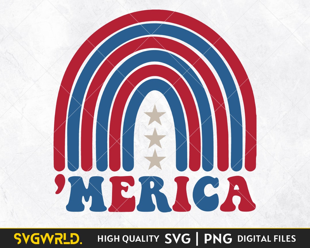 Merica Svg, United States Svg, Patriotic Svg, Freedom Svg, Stars and ...