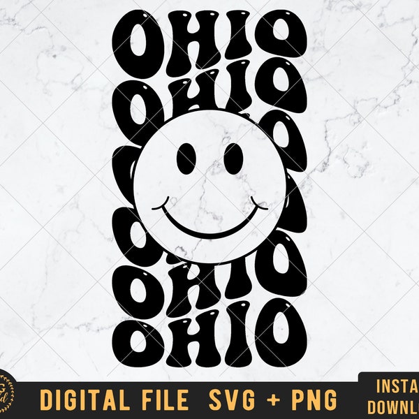 Ohio State Smiley Png - Etsy