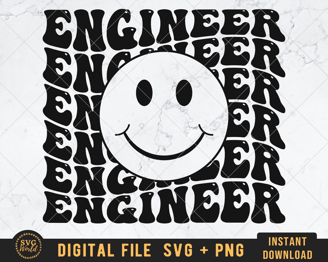 Engineer Svg Png Smiley Face Svg Civil Electrical - Etsy UK