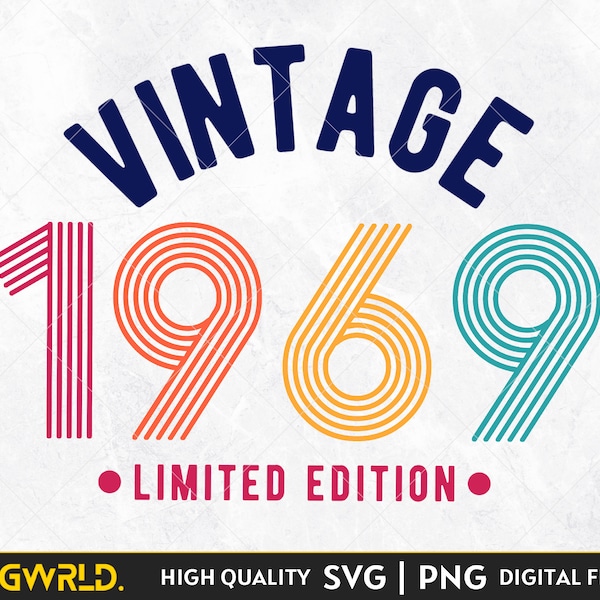 1969 Svg - Etsy