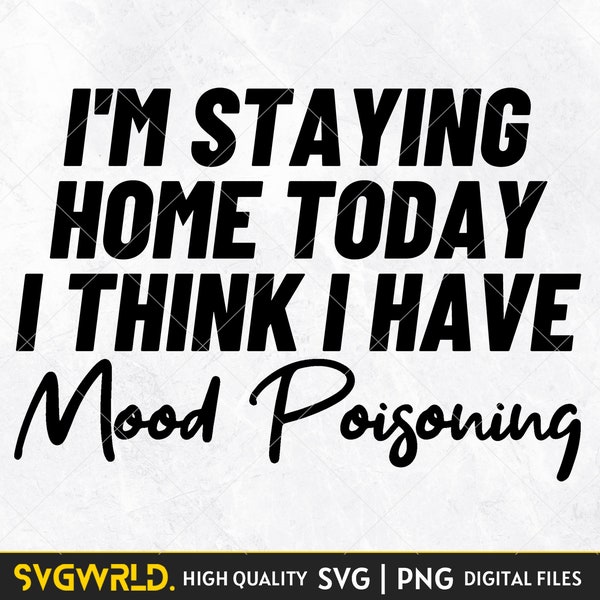 Mood Poisoning Svg - Etsy
