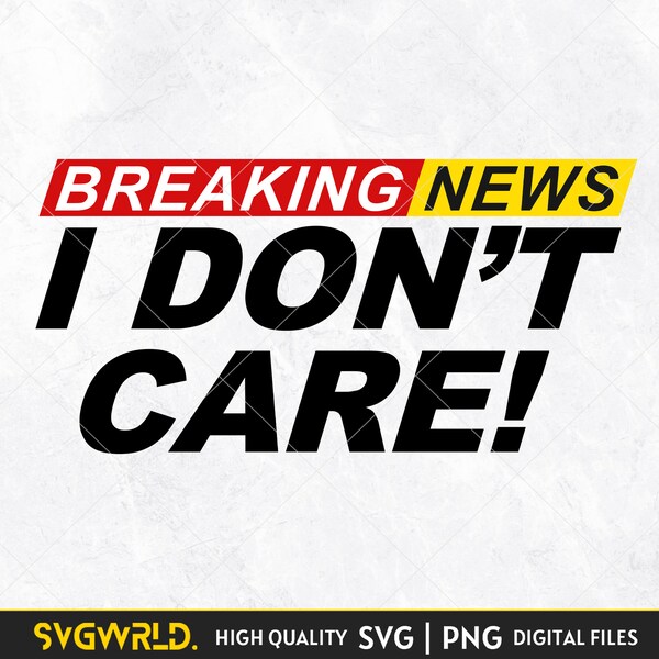 Breaking News Svg - Etsy
