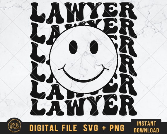Lawyer Svg Png Smiley Face Svg Attorney Svg Divorce - Etsy