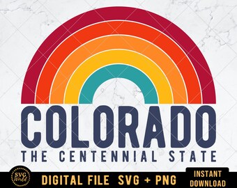 Colorado Tshirt Svg | Etsy