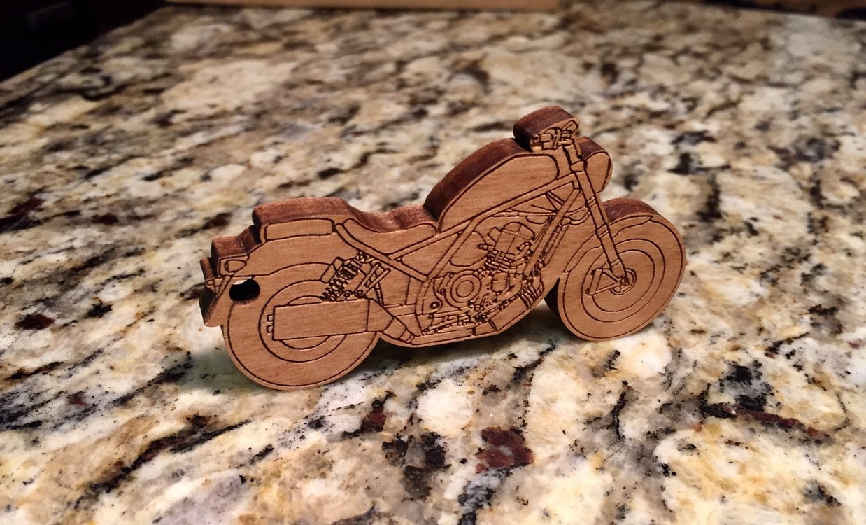 Honda Rebel 1100 Keychain - Etsy