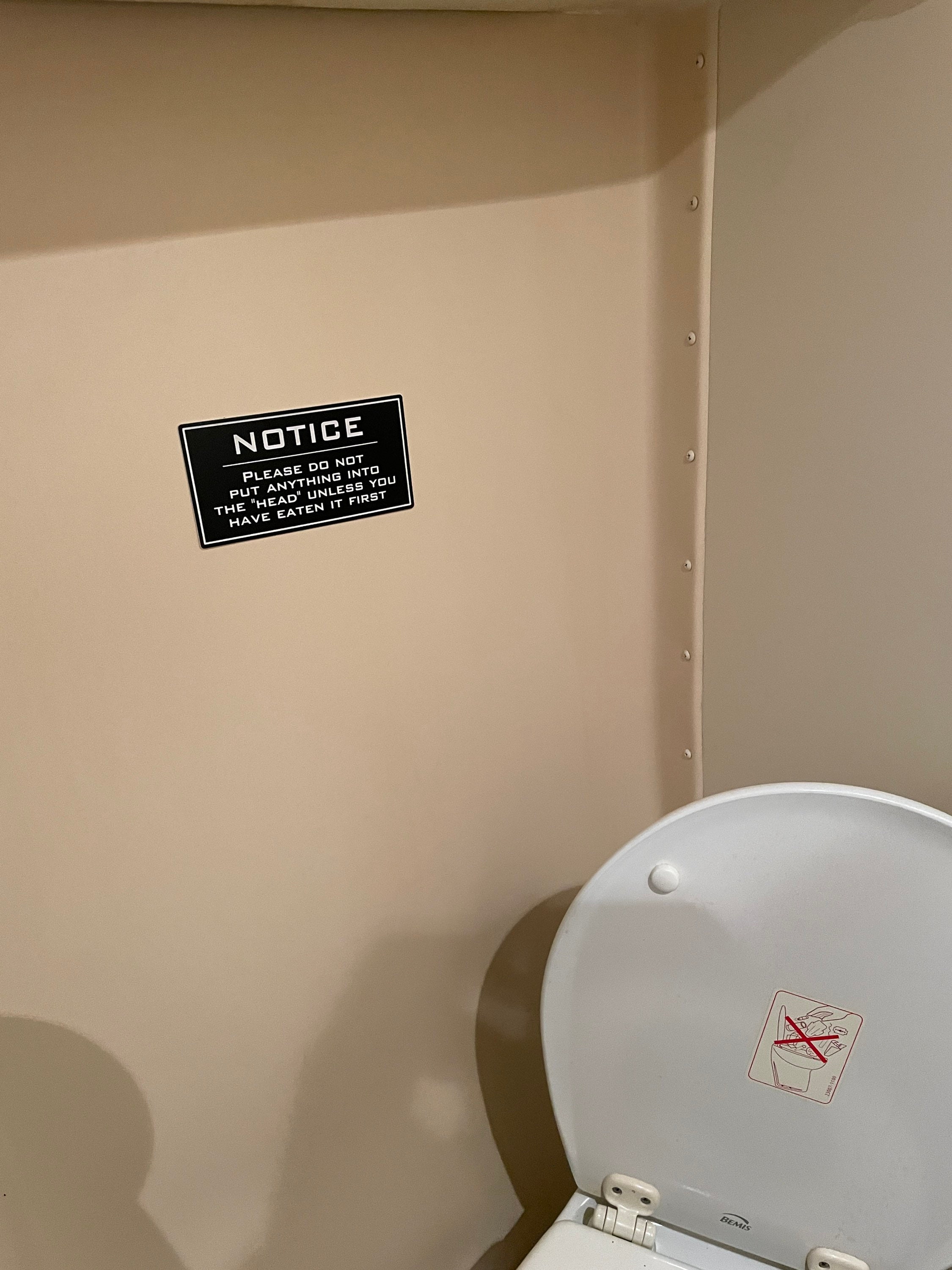 Marine Head Bathroom Sign Notice - Etsy