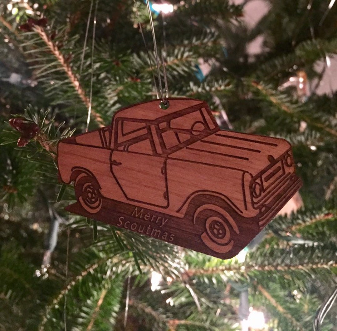 International Scout Drawing Personalized Ornament - Etsy