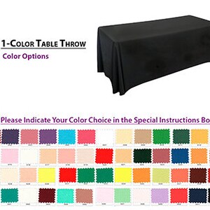 Custom Table Cover - Etsy