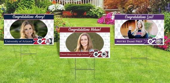 Graduation Yard Signs - Etsy
