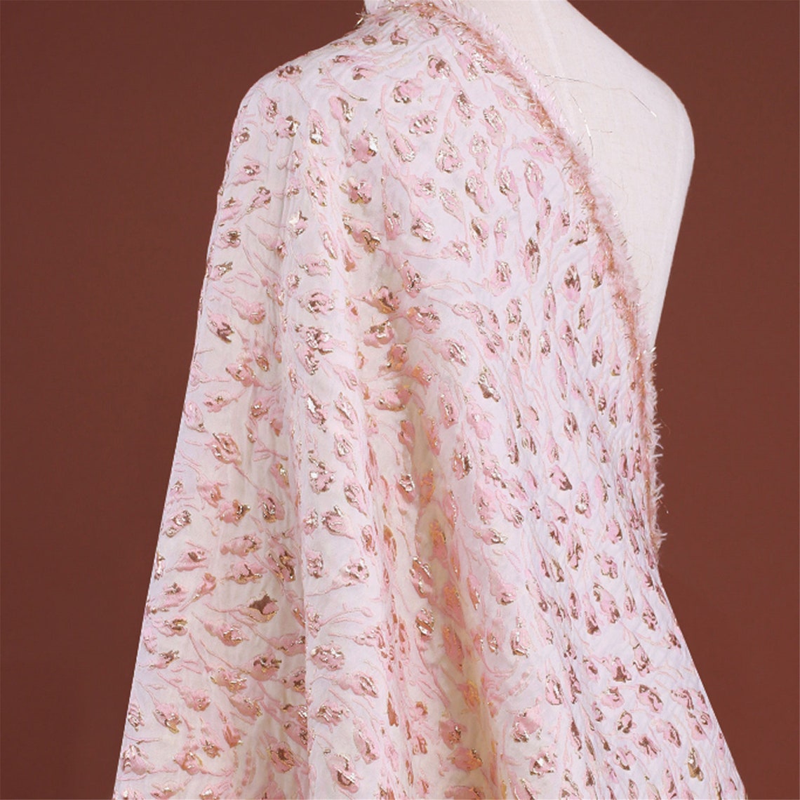 Elegant Fabric Brocade Fabric Jacquard Embossed Style Fabric - Etsy