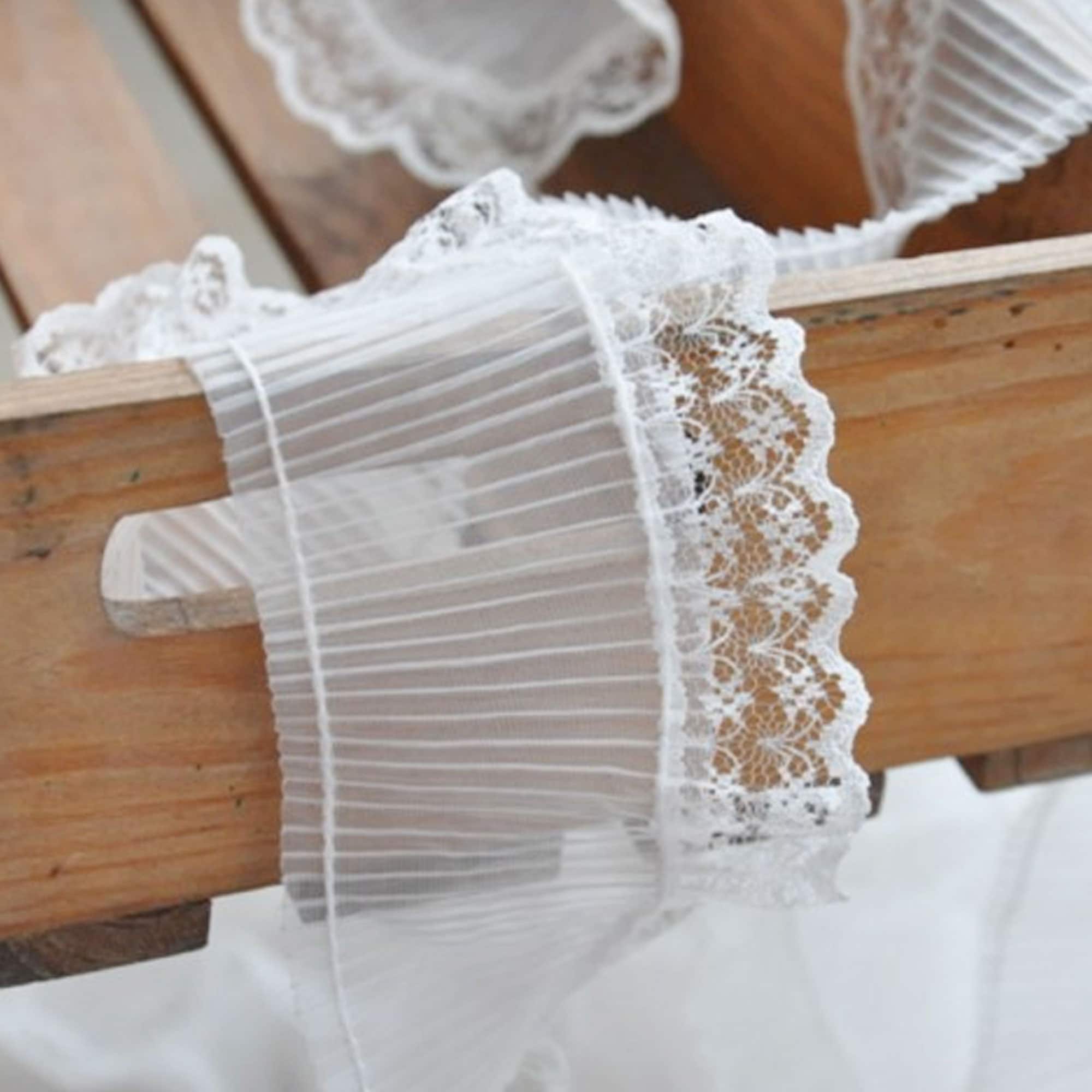 Delicate Off-white Plait Lace Trim Stiff Lace Fringe Sold by | Etsy