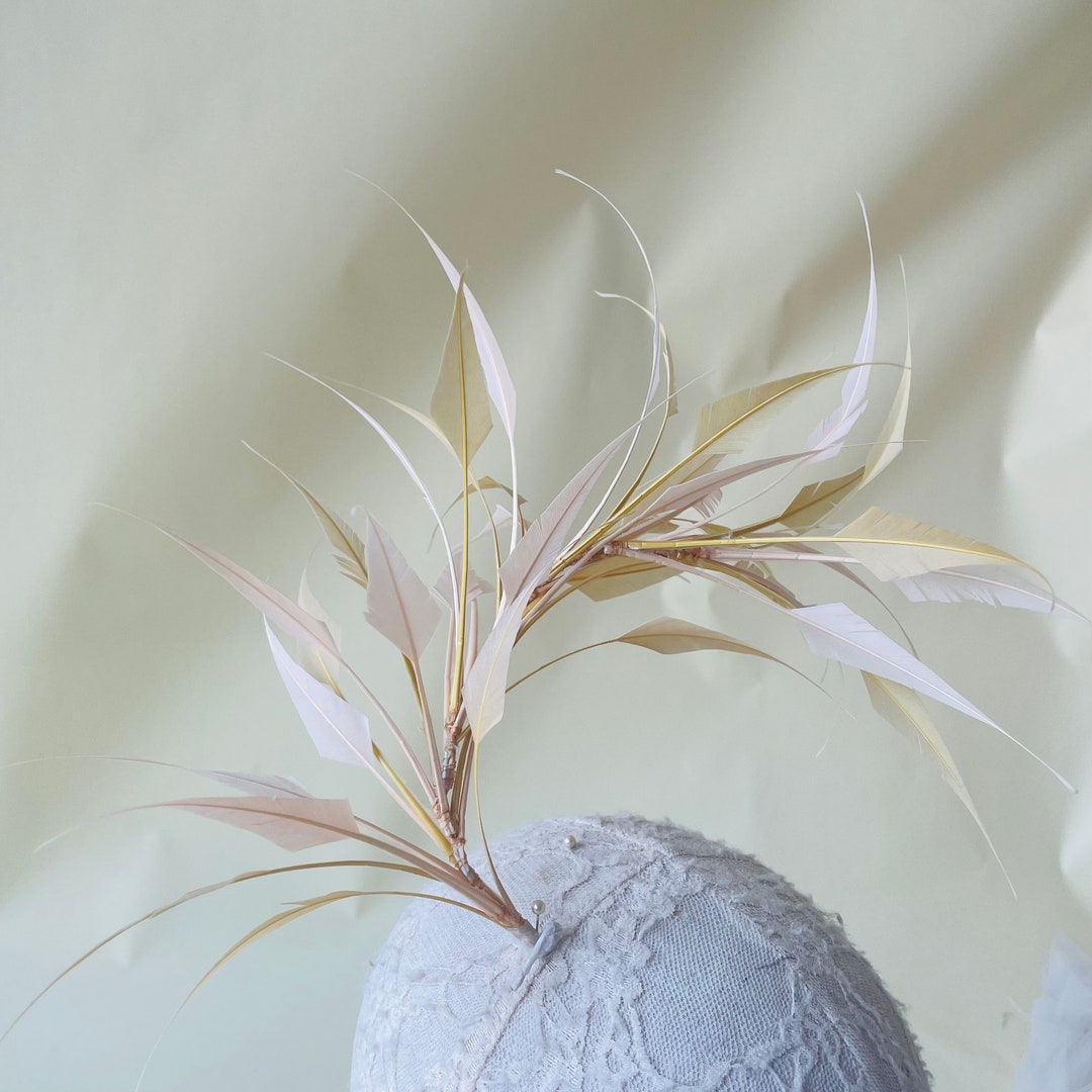 Plume Bouquet Natural Feather Flower Embellishment Millinery Feathers ...